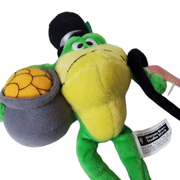 Warner Bros. | Toys | Warner Bros Frog Plush Michigan J Bean Bag ...